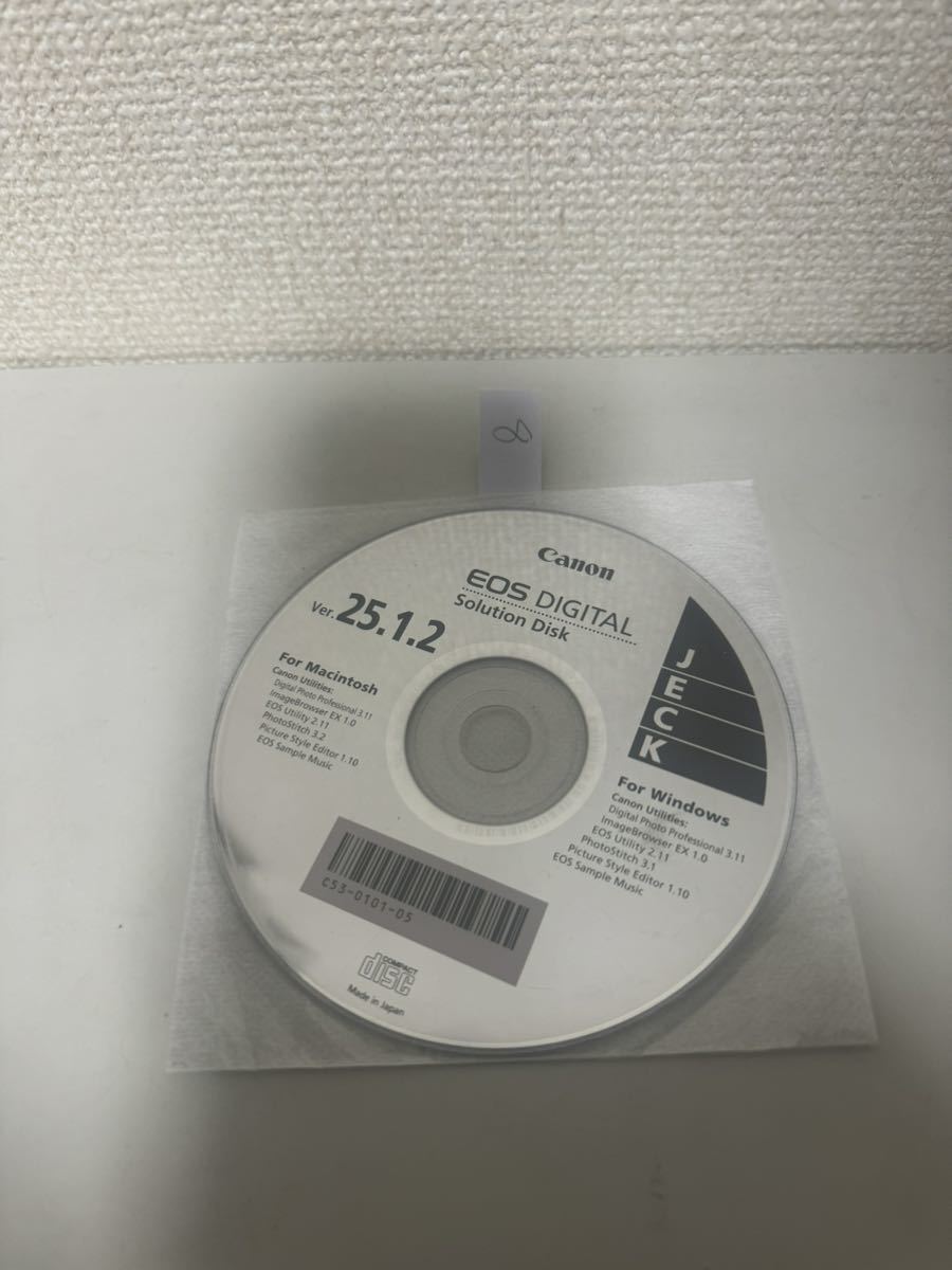 キヤノン Canon EOS Digital ソリューション ディスク solution disk キヤノン #8(パソコン接続キット)｜売買されたオークション情報、yahooの商品情報を ...