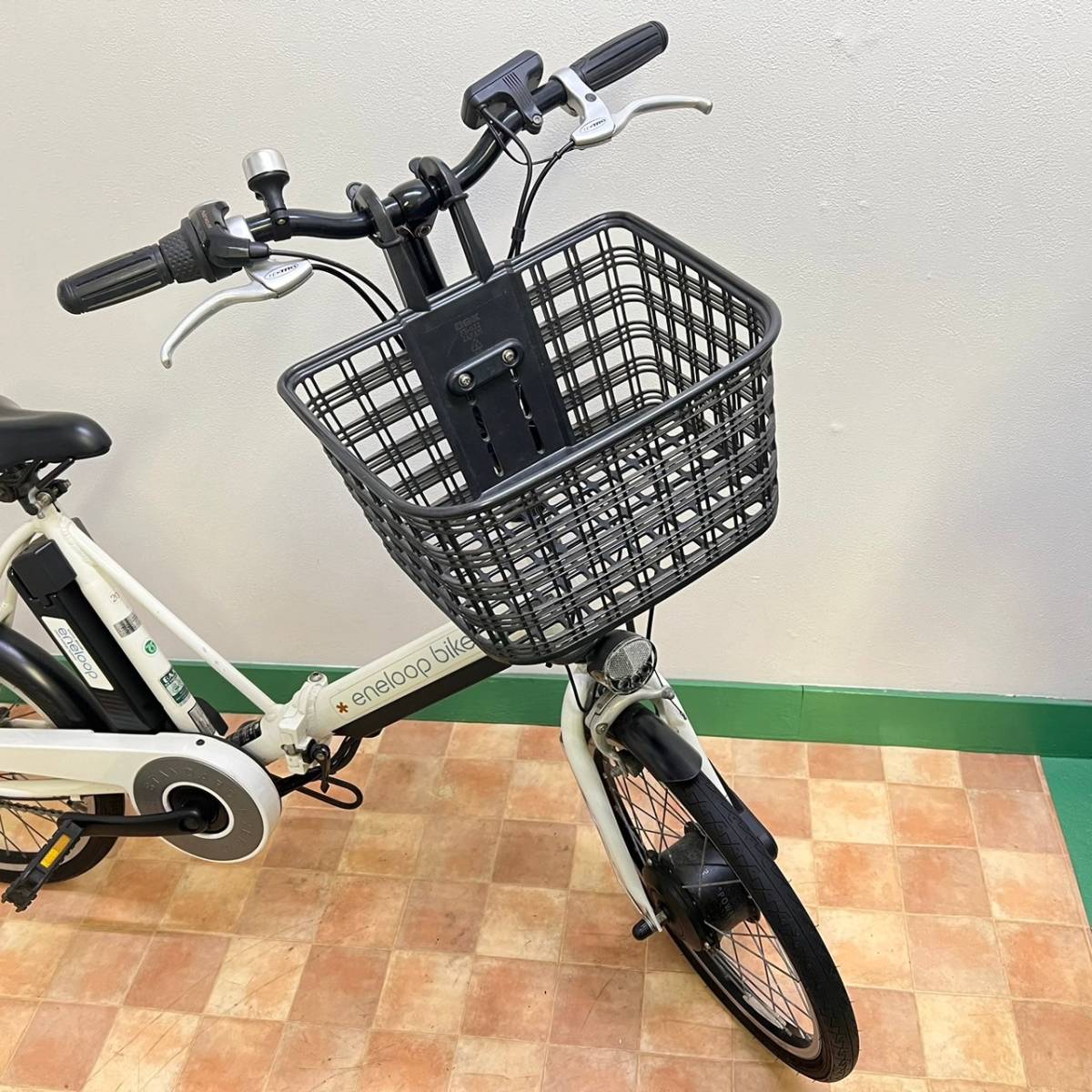 BAg112I SANYO CY-PJ220 eneloop bike サンヨー エネループバイク 折りたたみ式 電動アシスト自転車 ホワイト 充電器 説明書 CY-PH31(電動アシスト ...