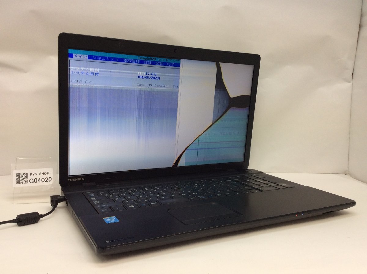 R ジャンク/ TOSHIBA dynabook Satellite B374/K PB374KAT183AD71 Intel Core i5-4300M メモリ4.1GB HDD320 ...