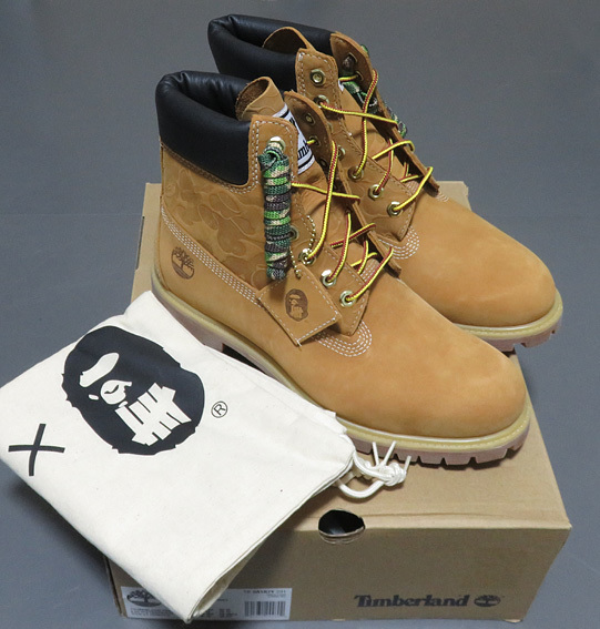 TIMBERLAND UNDEFEATED BAPE BOOTS 28cm(靴)｜売買されたオークション情報、yahooの商品情報をアーカイブ公開 - オークファン（aucfan.com）