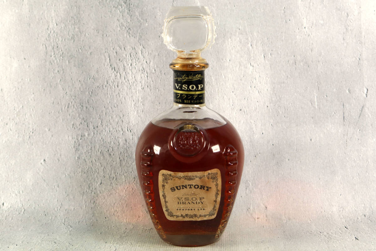 未開栓 SUNTORY V.S.O.P BRANDY 43% 720ml サントリー ブランデー(その他)｜売買されたオークション情報 ...