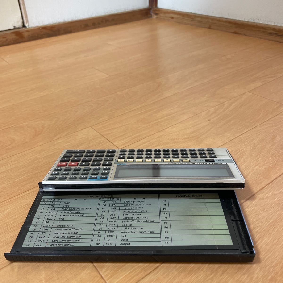 CASIO カシオFX-840P ポケットコンピュータ ポケコン 動作未確認(ポケットコンピュータ)｜売買されたオークション情報、yahooの ...