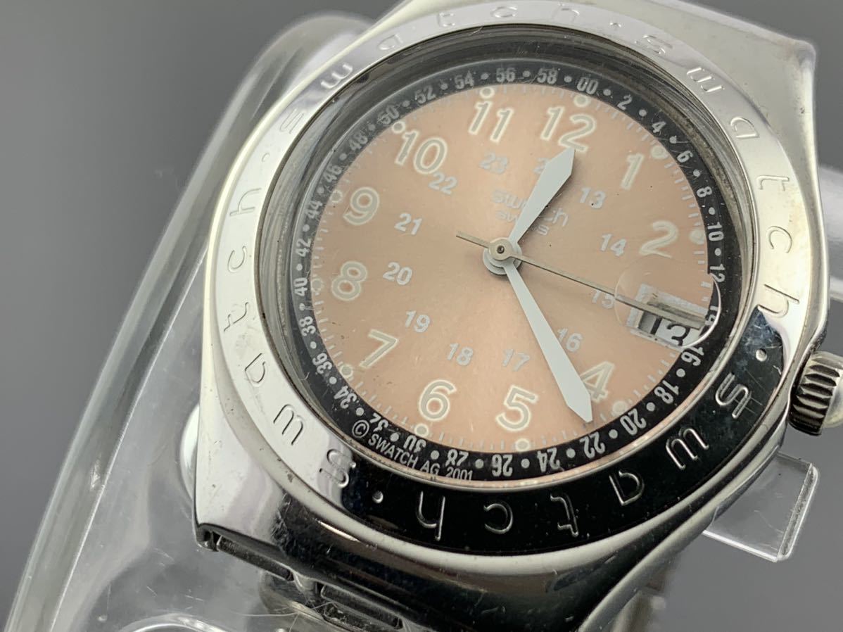 A1271 1円 メンズ レディース腕時計 クォーツ swatch SWISS スウォッチ IRONY(クロノグラフ)｜売買されたオークション ...