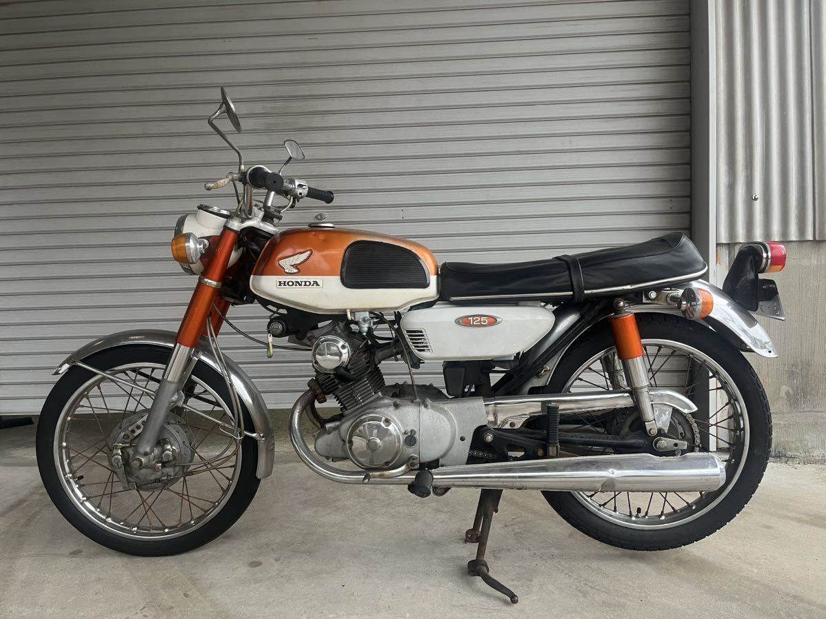 ホンダCB125K2 書類付き オリジナルペイント 検 cb93ゴジラドリーム旧車(51cc-125cc)｜売買されたオークション情報、yahooの商品情報をアーカイブ公開 - オークファン ...