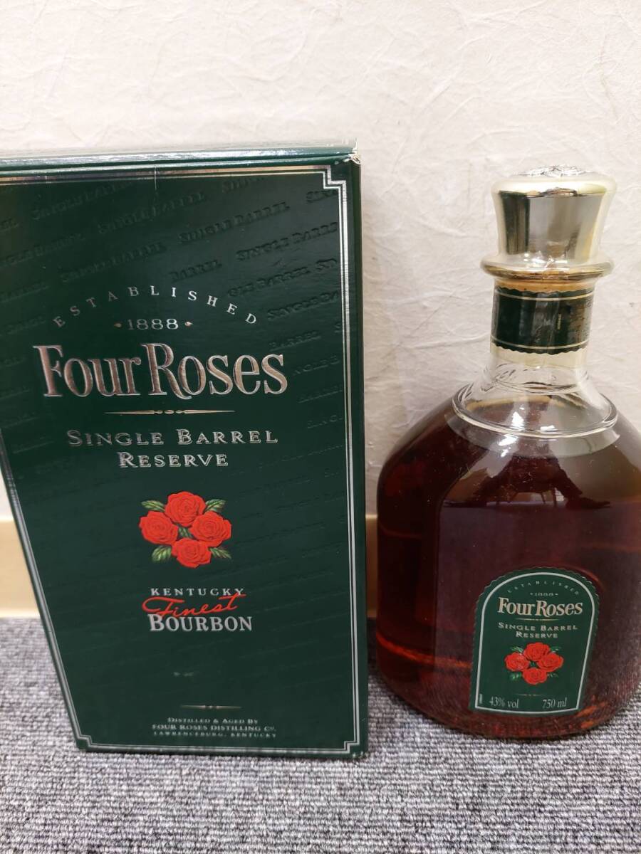 EKA-7962OH 1円スタート Four Roses 1888 SINGLE BARREL RESERVE BOURBON 未開栓 ...