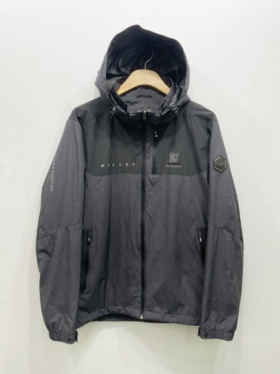 V2078 MILLET PEUGEOT WINDBREAKER JACKET ウィンドブレーカー ジャケット メンズ L サイズ 正規品 ...