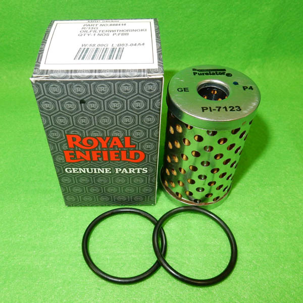ロイヤルエンフィールド オイルフィルター エレメント 純正 888414 Royal Enfield Oil Filter Element ...