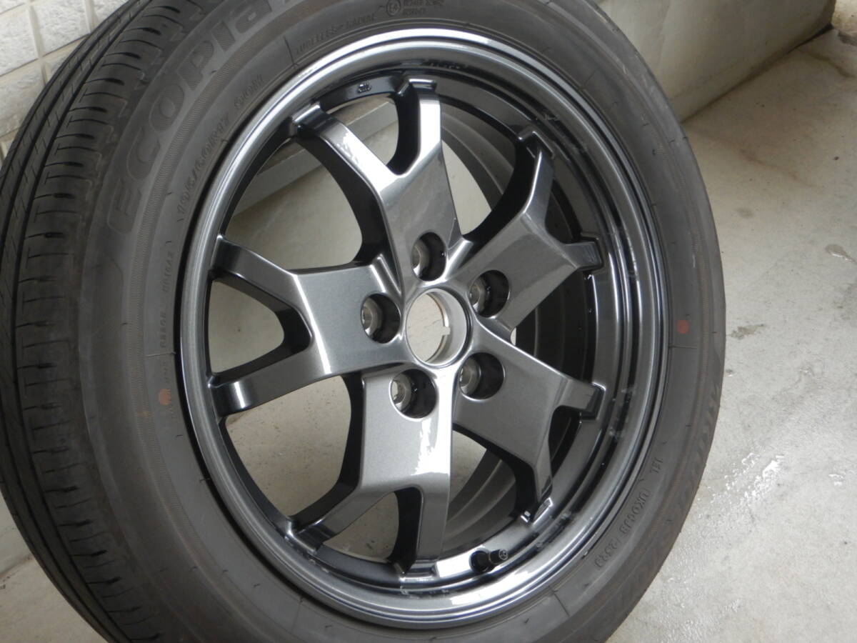 プリウス 60系 純正17インチアルミホイール エコピア 195/60R17 1本(ラジアルタイヤ)｜売買されたオークション情報、yahooの商品情報をアーカイブ公開 - オークファン ...