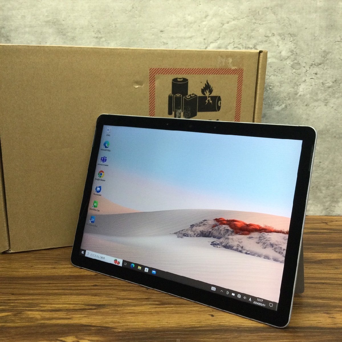 1円 Microsoft Surface Go2 / Core m3 8100Y 1.10GHz / メモリ 8GB / NVMe SSD 128GB / 10.5型 / Win10 Pro ...