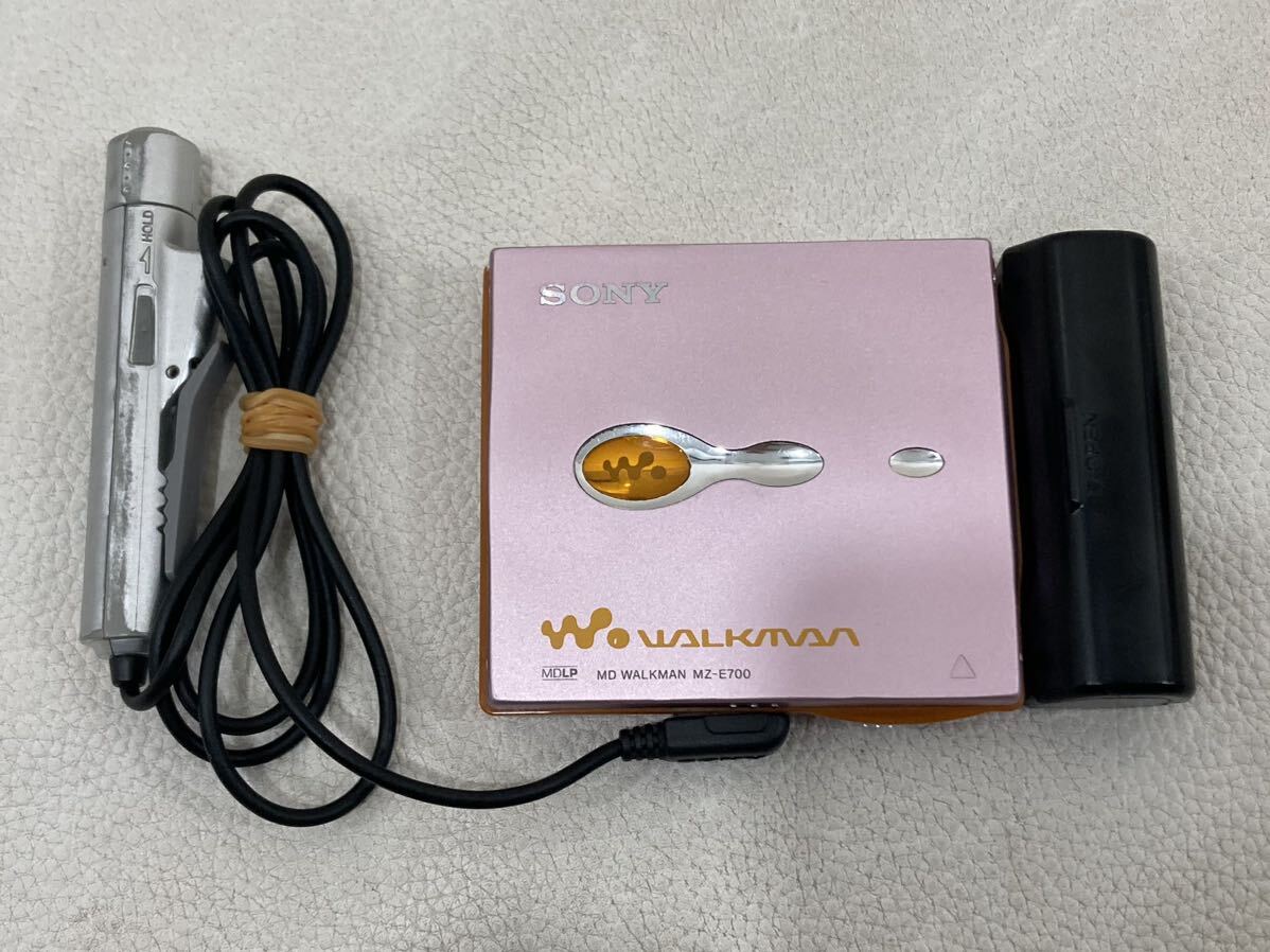 R4E117 ソニー SONY ウォークマン WALKMAN MD ポータブルMDプレーヤー MZ-E700(再生専用)｜売買されたオークション情報、yahooの商品情報をアーカイブ公開 ...