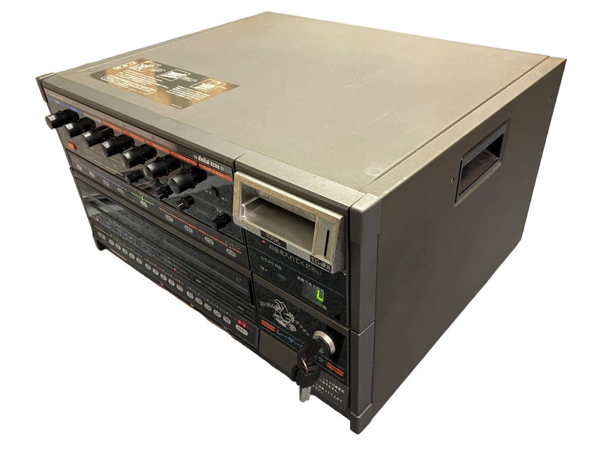 PIONEER パイオニア laservision player system LK-V38 業務用 カラオケ機器 音出し確認済み 鍵付き ...