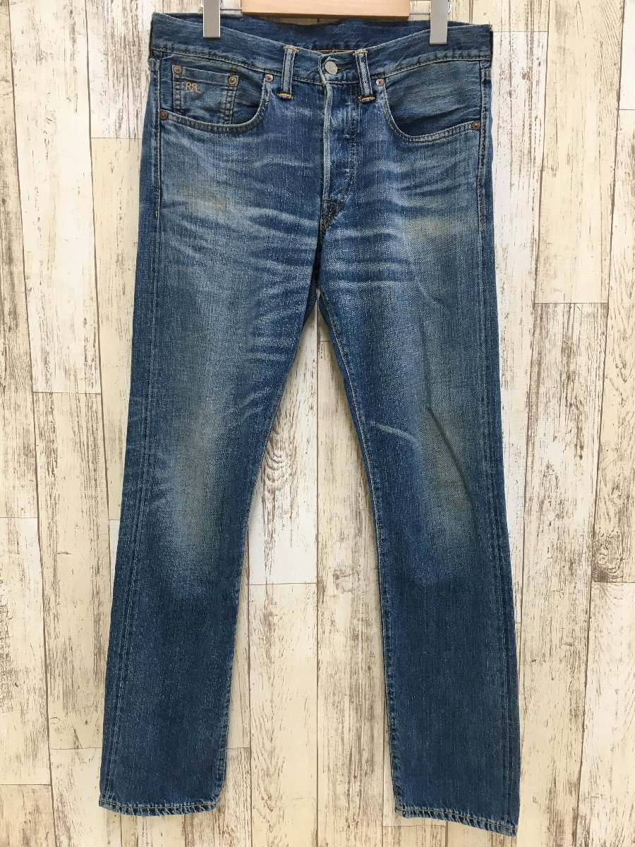 133A PRL DOUBLE RL SLIM FIT DENIM PANTS RALPH LAUREN デニム パンツ(ジーンズ)｜売買され ...