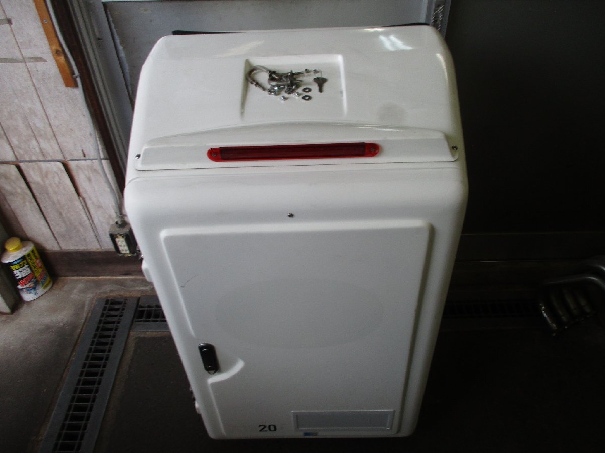 Y347 HONDA GYRO CANOPY ジャイロキャノピー 2st 4st ボックス 現状 宅配デリバリーボックス TAKIGEN 引取 ...