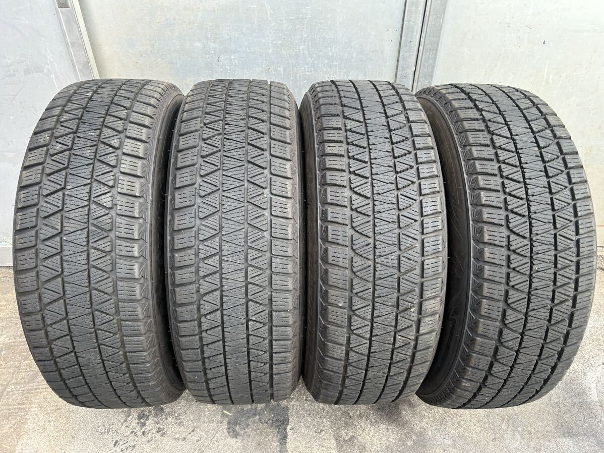 BRIDGESTONE 225/60R18 BLIZZAK DM-V3 バリ山冬MID EUNO STram 2019年 8J +42 114.3/H5 エクストレイルCR-V レクサスNX ...