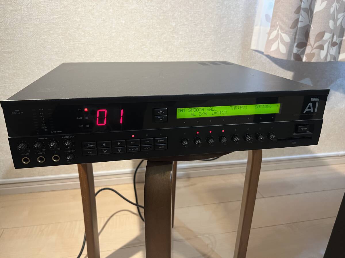KORG A1 Performance Signal Processor & RE1 & FC6 コルグ マルチエフェクター リモート ...
