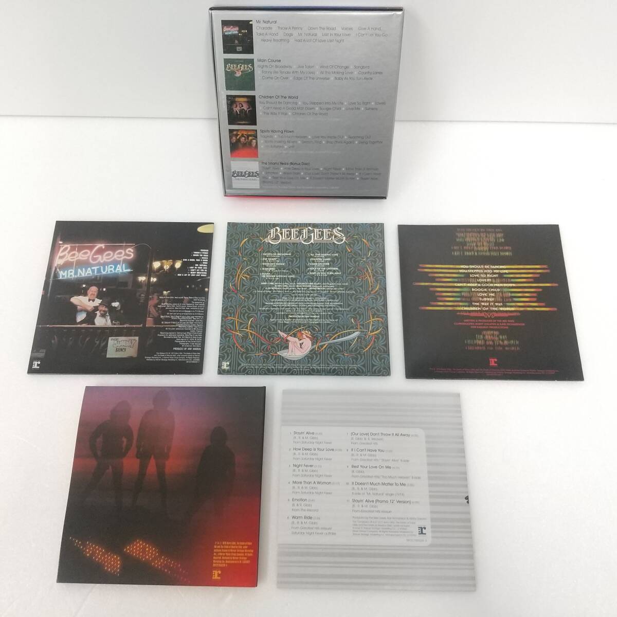 CD819 5CD BOX BEE GEES 1974-1979 4Albums＋Bonus Disc 紙ジャケット 廃盤 ビー ジーズ ...