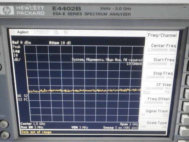 hp E4402B SPECTRUM ANALYZER 9kHz-3.0GHz(その他)｜売買されたオークション情報、yahooの商品情報を ...