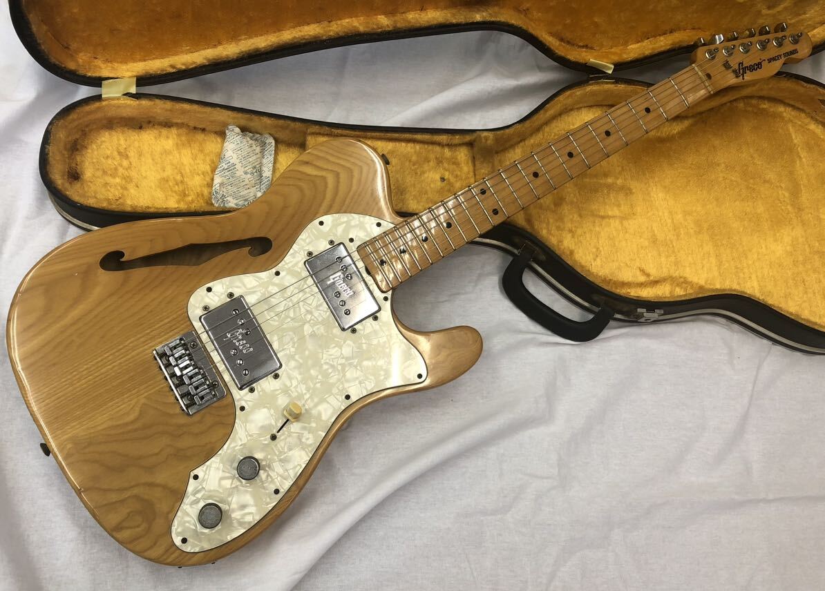Greco TE500 シンラインSpacey Sound Telecaster ジャパンヴィンテージ(グレコ)｜売買されたオークション情報 ...