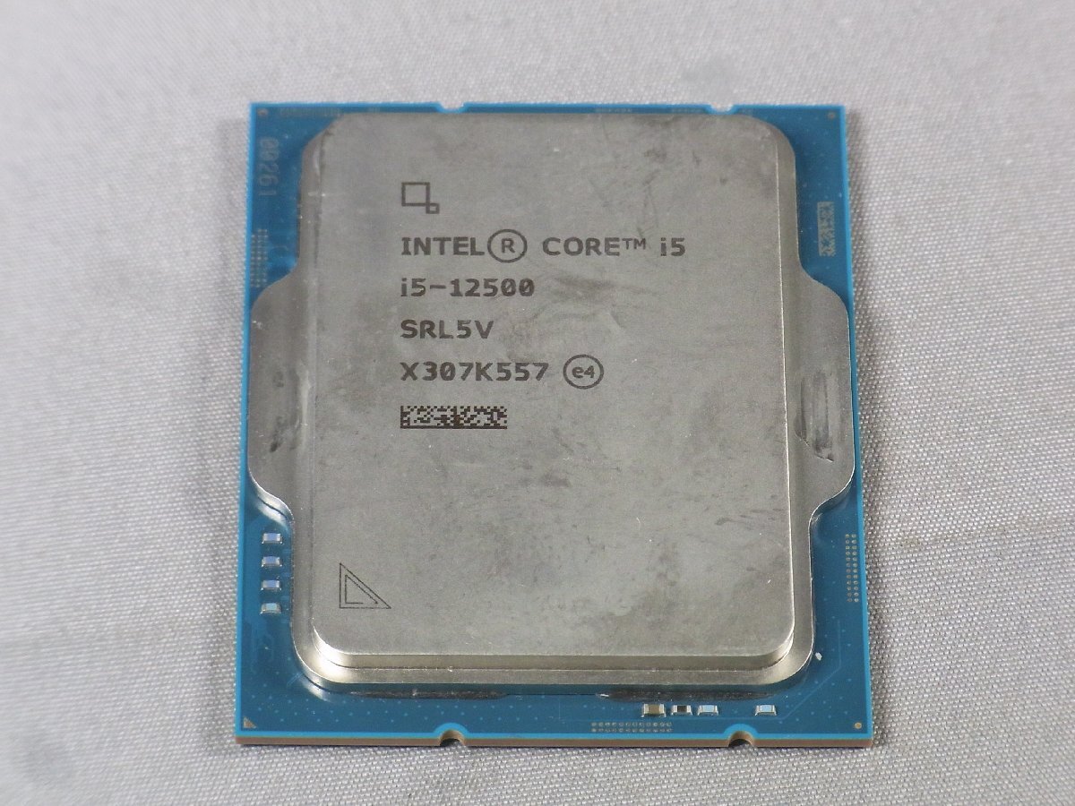 B41211 O-08338 intel Core i5-12500 SRL5V LGA1700 CPU(Core i5)｜売買された ...