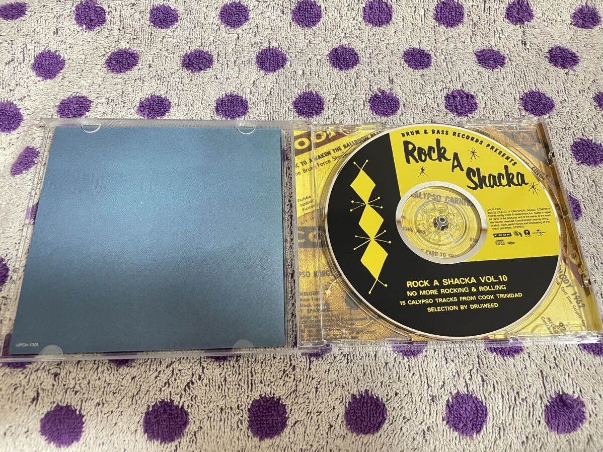 レア CD 帯付 DRUM & BASS RECORDS PRESENTS Rock A Shacka VOL.10 SELECTION BY ...