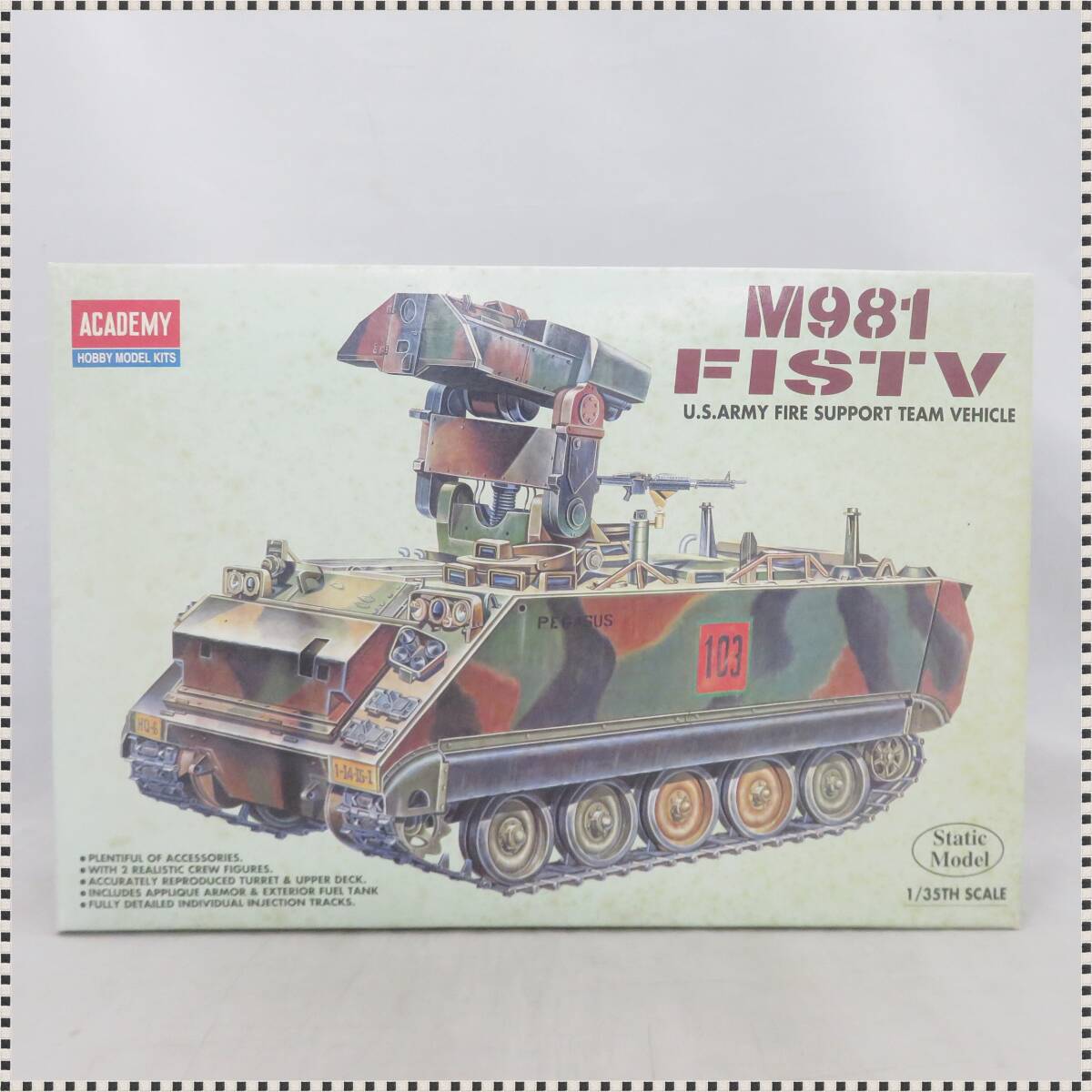 未組立 アカデミー 1/35 M981 FISTV HA100806 1円(その他)｜売買されたオークション情報、yahooの商品情報を ...