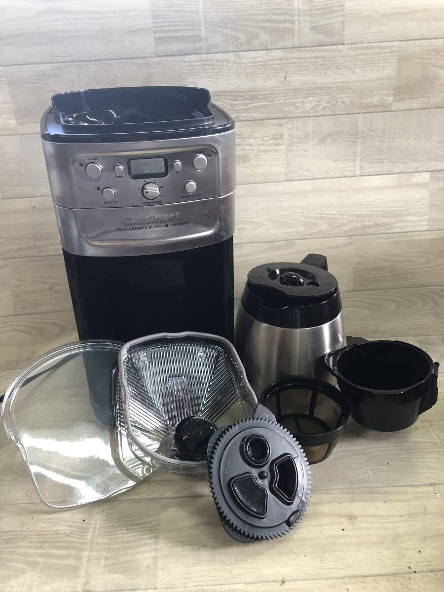 分解清掃済み L-268 Cuisinart クイジナート コーヒーメーカー DGB-900PCJ2 12カップ オートマティック グラインド＆ブリュー ドリップ式(コーヒーメーカー一般 ...