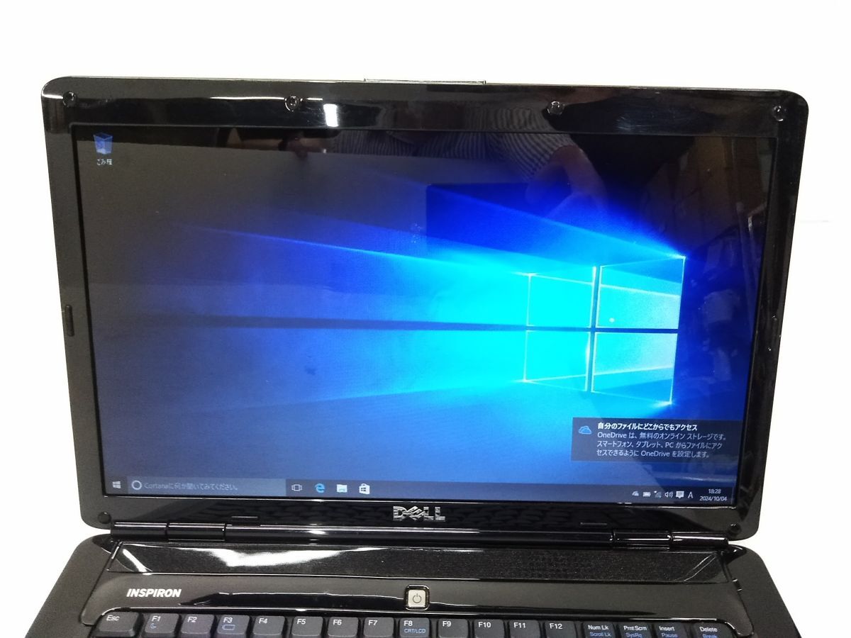 Windows 10 Pro DELL Inspiron 1545 PP41L 第2世代 Core2 Duo P8700 2.26GHz ...