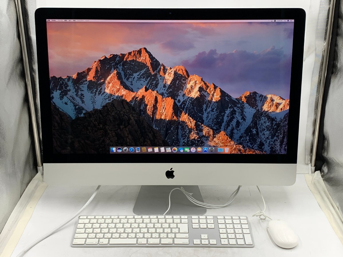 訳アリ iMac Retina 5K 27-inch Late 2015 Apple A1419 Intel Core i5 3.2GHz ...