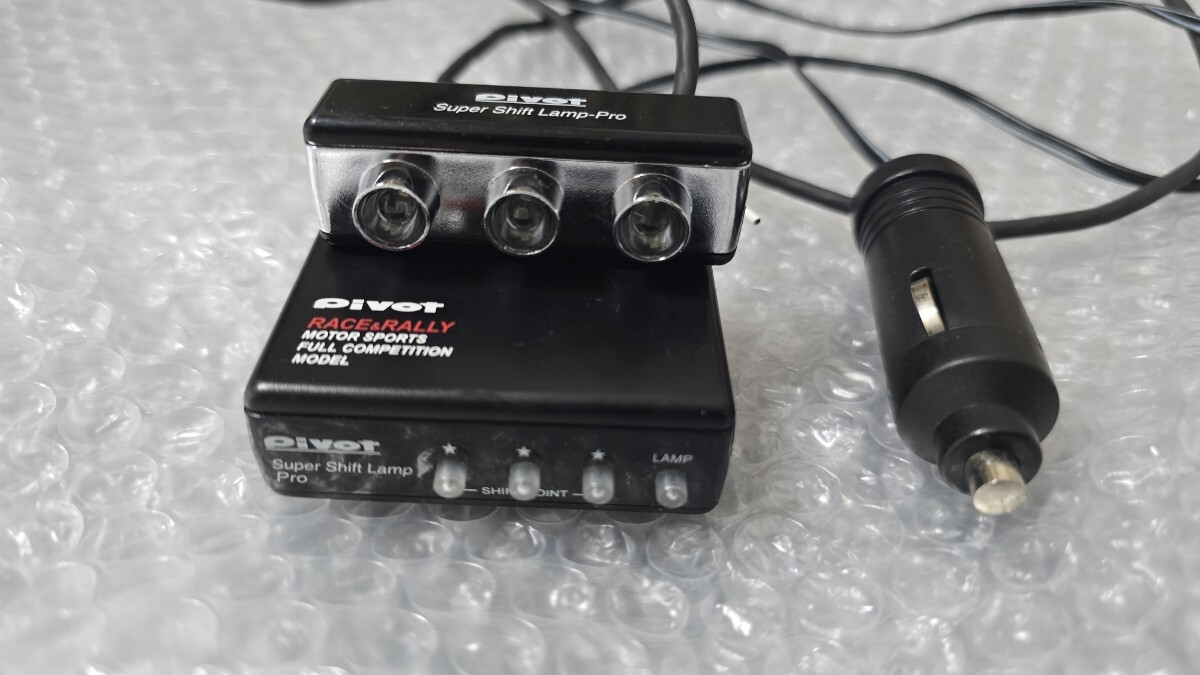 pivot ピボット スーパーシフトランプ プロ Super Shift Lamp Pro ワーニング メーター defi omori trust autometer(追加メーター)｜売買され ...