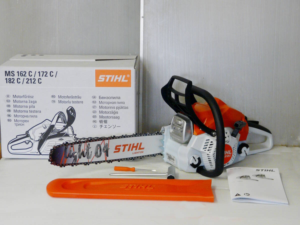 機 STIHL／スチール 38.6cc 軽量コンパクトチェンソー MS212C-BE 400mmバー(チェーンソー)｜売買されたオークション ...