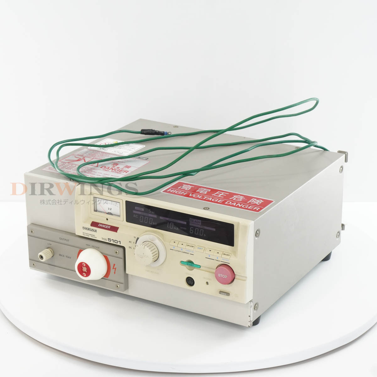 DW 8日保証 TOS5101 KIKUSUI 菊水 WITHSTANDING VOLTAGE TESTER AC/DC耐電圧試験器 耐圧試験 ...