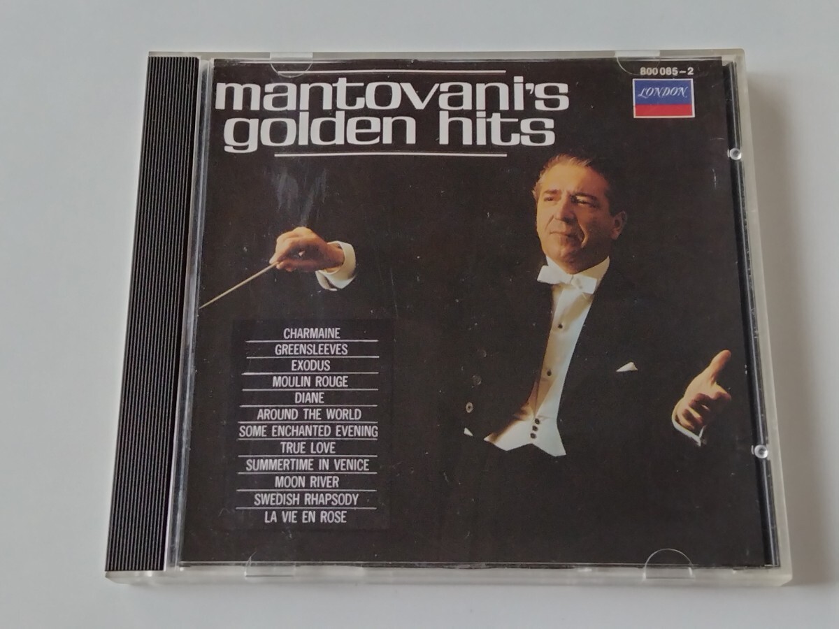 西独プレス蒸着盤/純正ケース Mantovani's Golden Hits CD DECCA/LONDON W.GERMANY 800 085-2 マントヴァーニ67年作 Moon ...