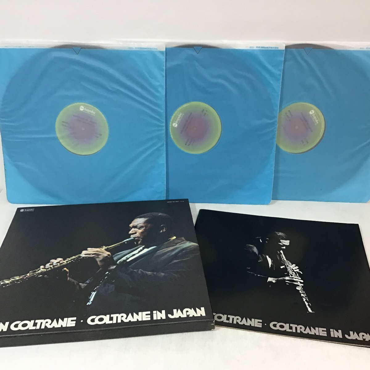 3LP ジョン コルトレーン JOHN COLTRANE / COLTRANE IN JAPAN / abc Impulse YB-8501 ...