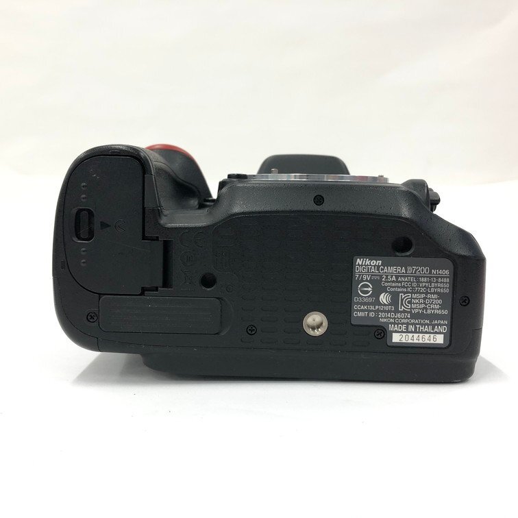 Nikon ニコン 一眼レフ デジタルカメラ D7200 N1406 説明書付き 通電〇 DBAD5002(ニコン)｜売買されたオークション ...