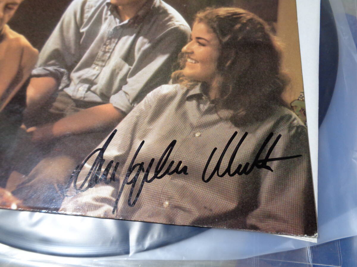アンネ＝ゾフィー ムター氏の直筆サイン入 ANNE-SOPHIE MUTTER SIGNED signature /BEETHOVEN:TRIPELKONZERT WEST GERMANY ...