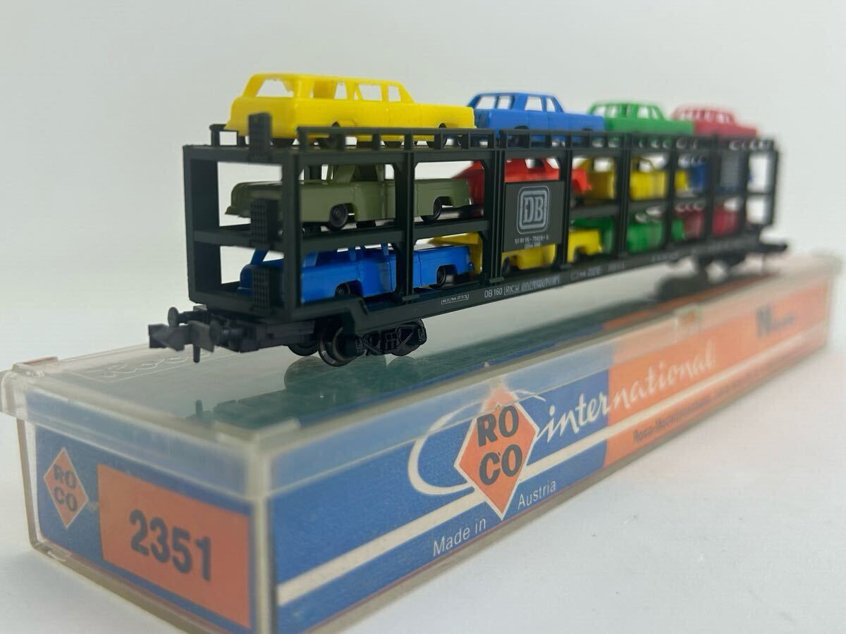 ROCO 2351 Nゲージ Bogie Car Transporter of the DB 自動車積載(外国車輌)｜売買されたオークション ...