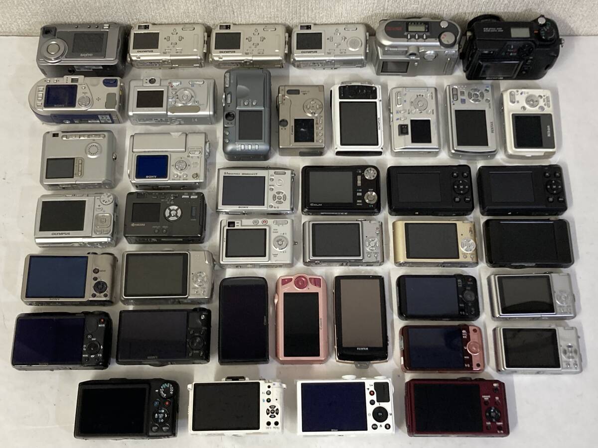 C714 コンパクトデジタルカメラ デジカメ 40台以上 まとめ売り Canon IXY 10S Nikon COOLPIX P330 ...