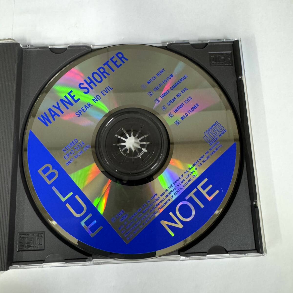 CD Speak No Evil / Wayne Shorter / CP32-5214 / Blue Note 東芝EMI / 1987 ...