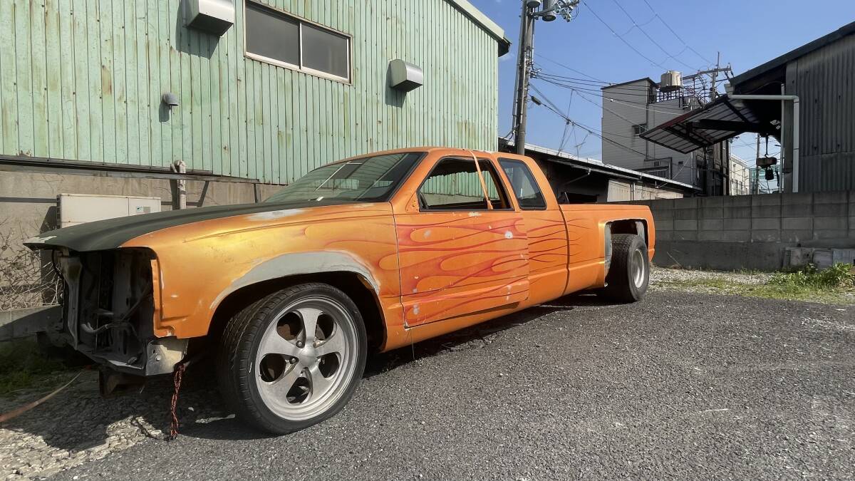 C1500 EXTキャブ ロングベット ファントムデューリー チョップトップ チャネリング 通関証付 部品取りに 不動車(その他)｜売買されたオークション情報、yahooの商品情報をアーカイブ ...