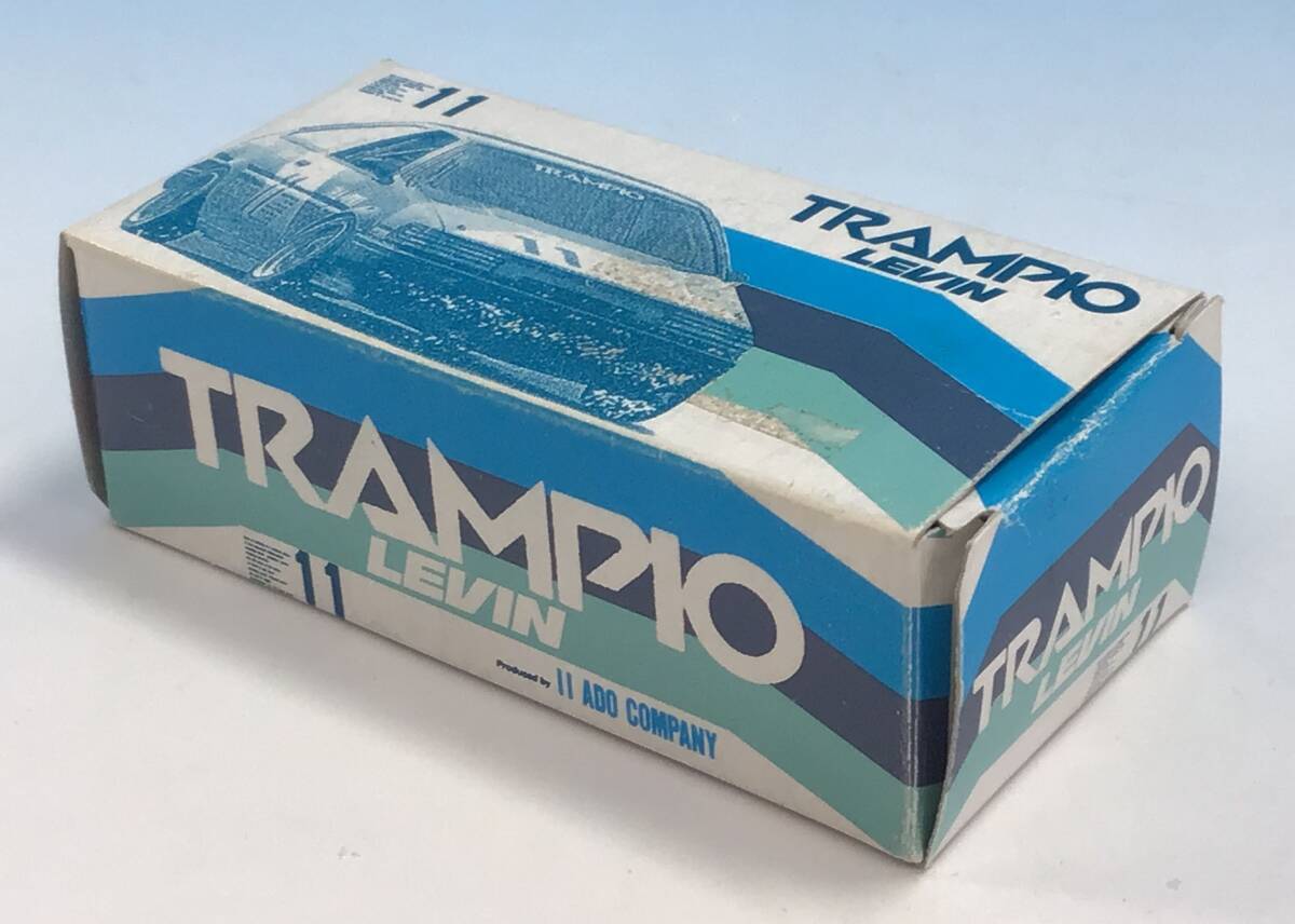 トミカ TRAMPIO TOYOTA COROLLA LEVIN 1986 日本製 ミニカー ADO COMPANY ALL JAPAN ...