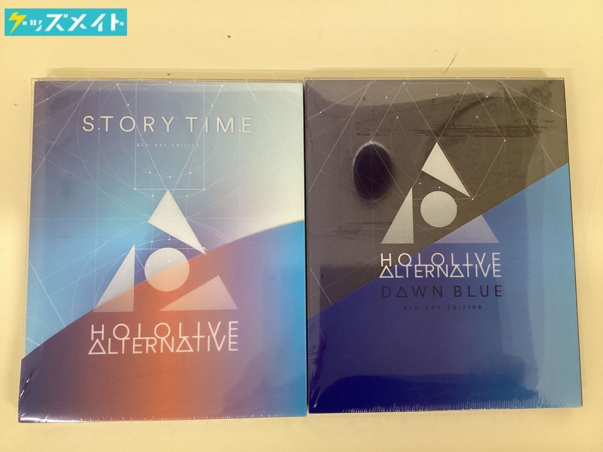 05 ブルーレイ Vtuber ホロライブ HOLOLIVE LETURN TIVE STORY TIME Dawn Blue Blu-ray Edition 計2点 Blu-ray Disc ...