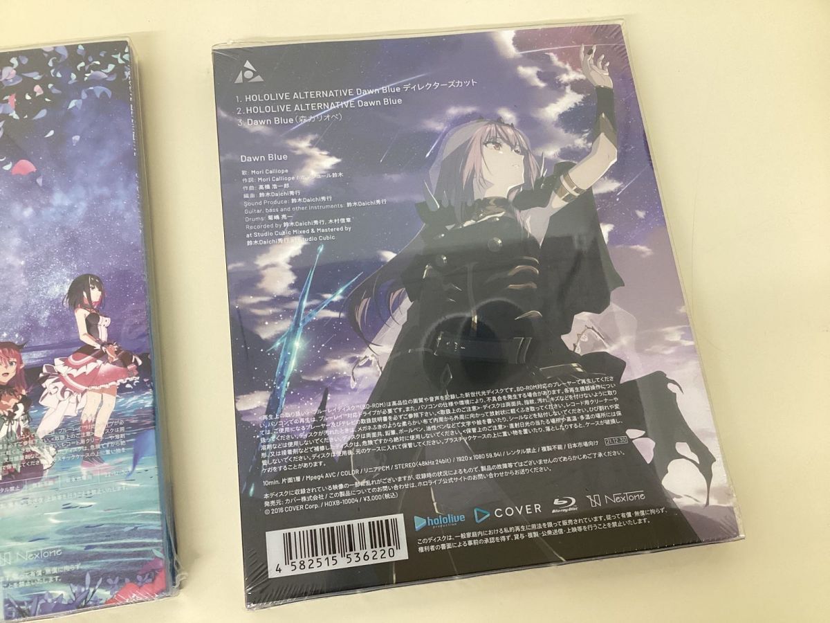 05 ブルーレイ Vtuber ホロライブ HOLOLIVE LETURN TIVE STORY TIME Dawn Blue Blu-ray Edition 計2点 Blu-ray Disc ...