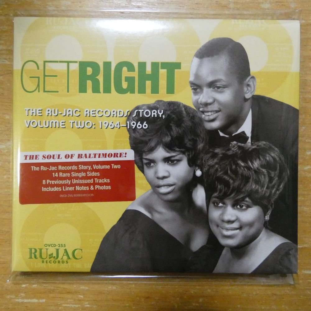816651013135; CD/Ru-Jac The Ru-Jac Records Story / Get Right: The Ru ...