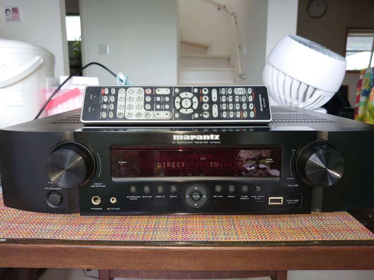 Marantz NR1602/FB 7.1ch AVサラウンドレシーバー(マランツ)｜売買されたオークション情報、yahooの商品情報を ...