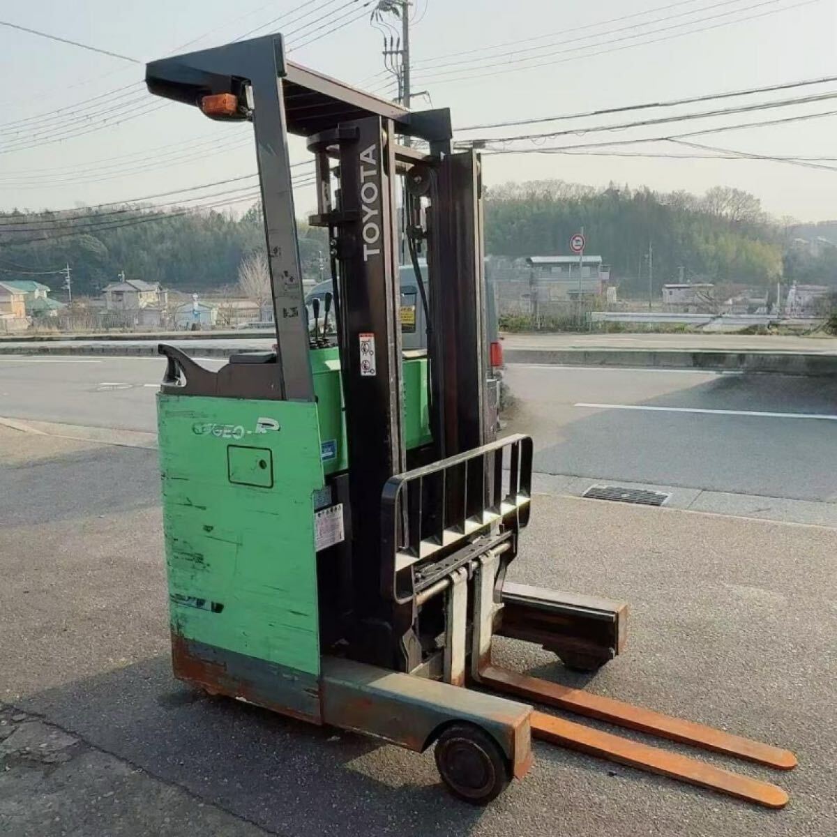 トヨタ TOYOTAバッテリーフォークリフト7FBR10 24683H2013年 A284 リーチ(建設機械、重機)｜売買されたオークション ...