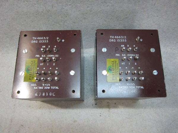 PARTRIDGE トランス TH4663×2 DRG15355 415B-31(パーツ、部品)｜売買されたオークション情報、yahooの商品 ...