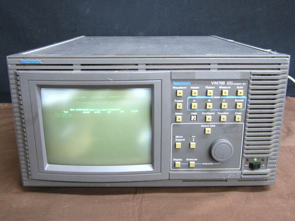 AG37611 Tektronix VIDEO MEASUREMENT SET VM700 ジャンク品(その他)｜売買されたオークション情報 ...