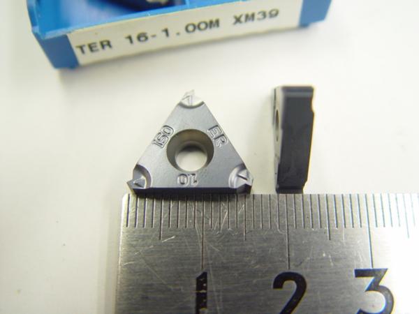 OSG TER16-1.00M XM39 ねじ切りチップ 8個 20116120(旋盤バイト)｜売買されたオークション情報、yahooの商品 ...