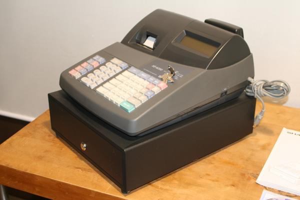 SHARP レジスタ XE-A250 PC連動 レジキー付 店ロゴ簡単入力(レジスタ)｜売買されたオークション情報、yahooの商品情報をアーカイブ公開 - オークファン（aucfan.com）