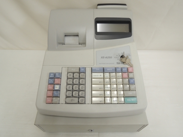 ジャンクSHARP/シャープXE-A250店舗電子レジスターT823985∞(レジスタ)｜売買されたオークション情報、yahooの商品情報をアーカイブ公開 - オークファン（aucfan.com）